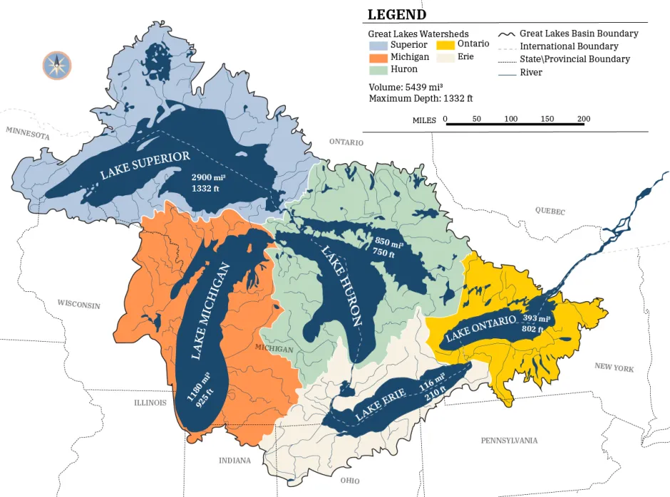 Great Lakes Factsheet | Center for Sustainable Systems